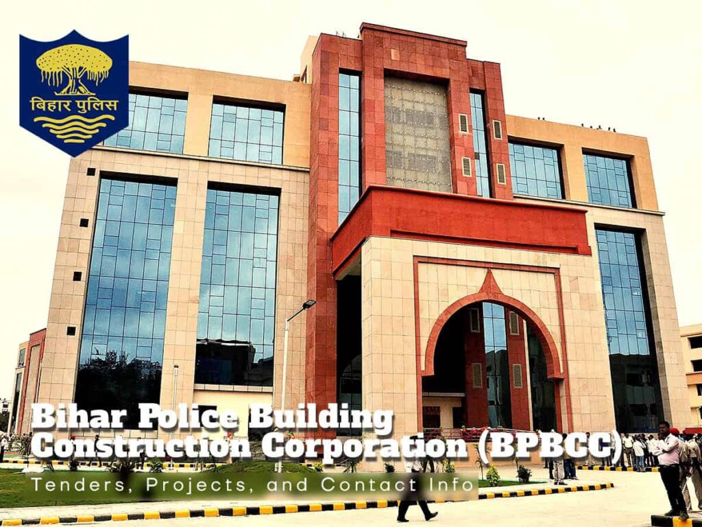 Bihar Police Building Construction Corporation (BPBCC) – Tenders ...